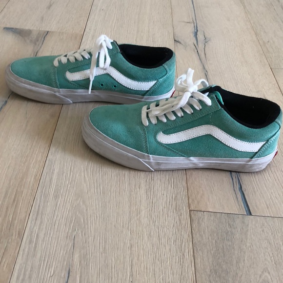 Vans | Shoes | Teal Van Tony Trujillo Sneakers | Poshmark